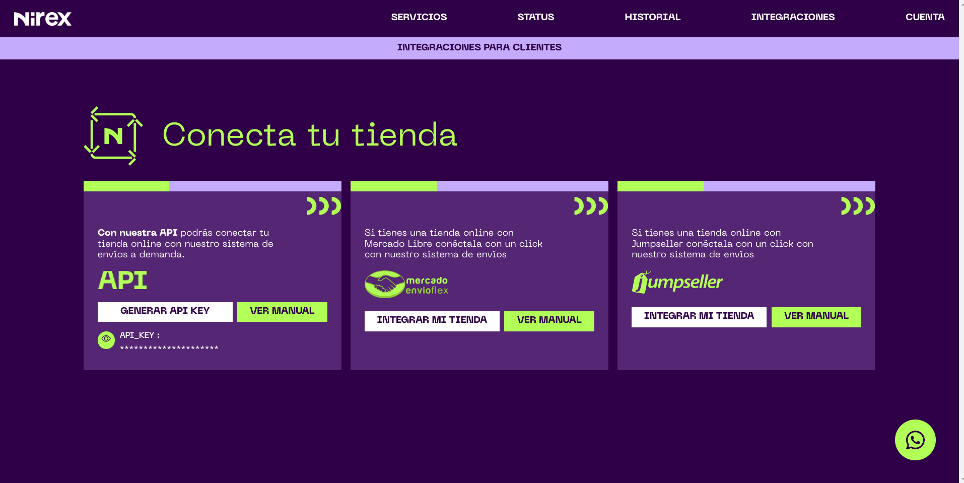 Nirex - Logística que impulsa tu negocio