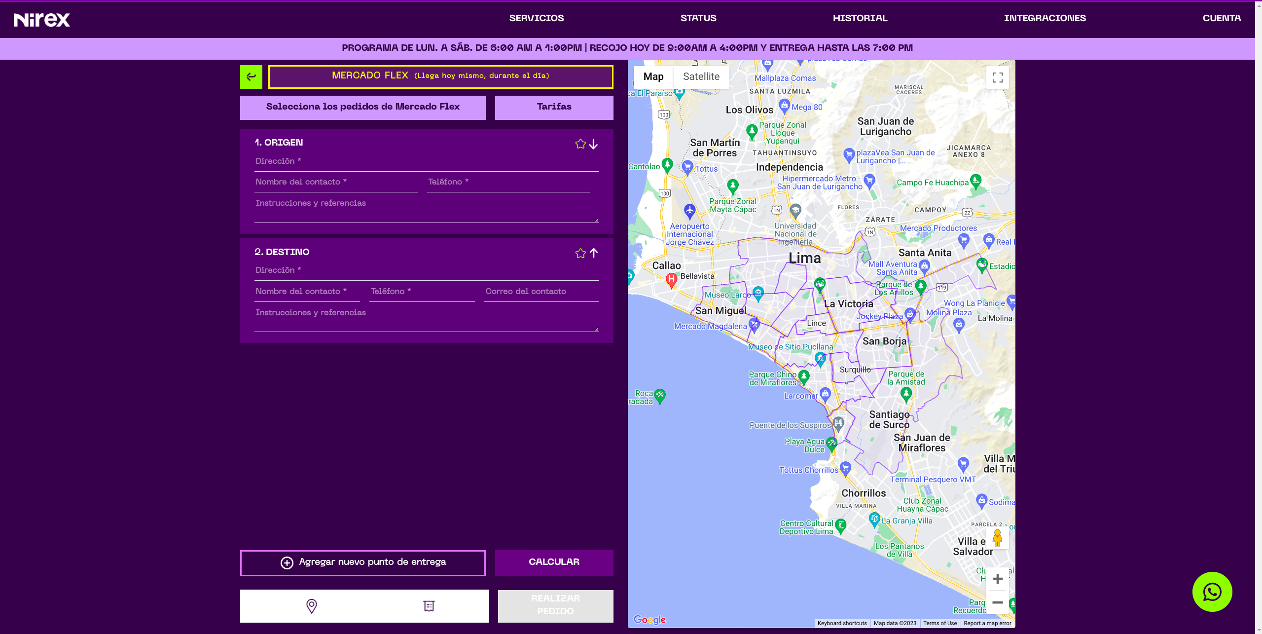 Nirex - Logística que impulsa tu negocio