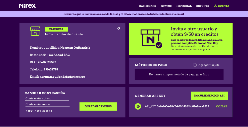 Nirex - Logística que impulsa tu negocio